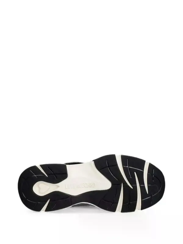 Moschino Logo-print Panelled Sneakers