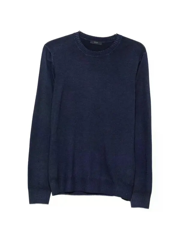 FAY Crew-neck Long-sleeve Sweater