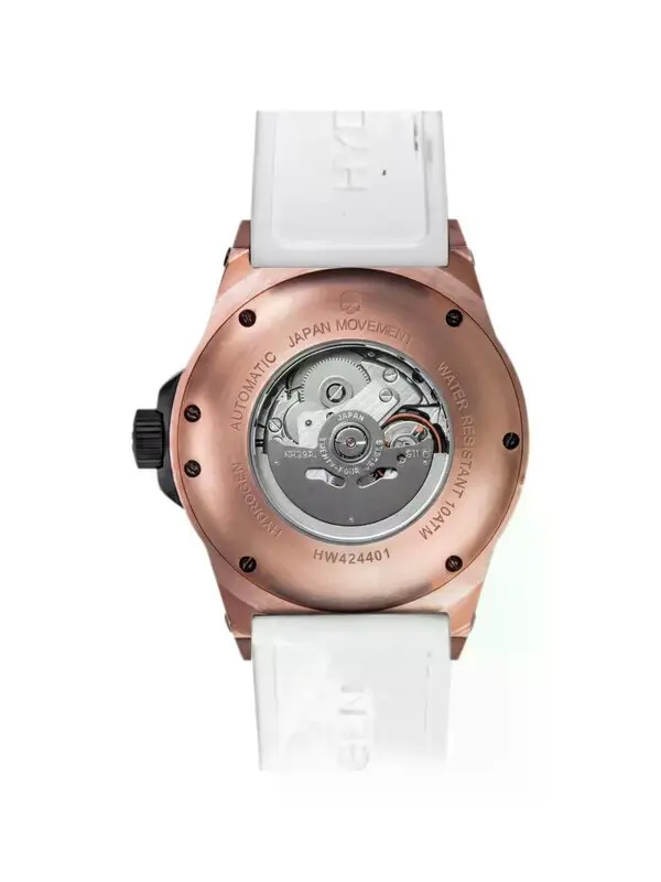 HYDROGEN Vento 44mm Open-heart Dial Watch