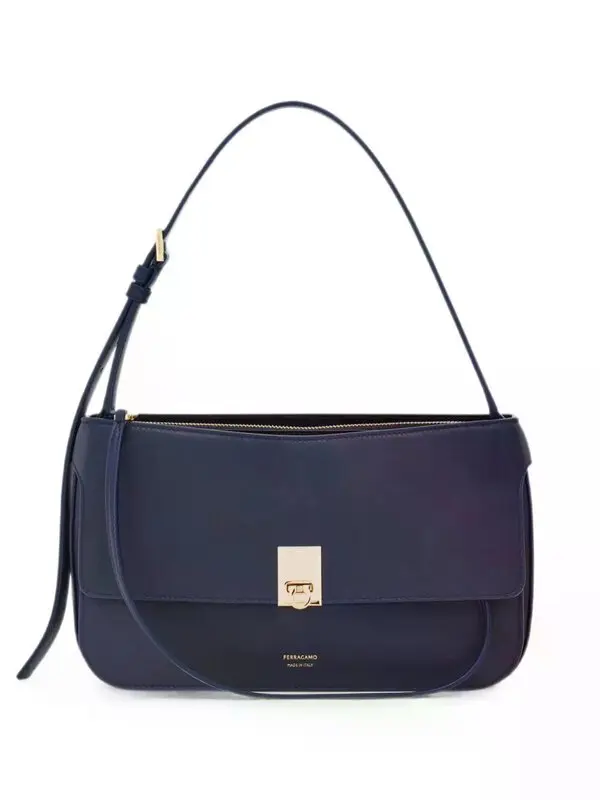 FERRAGAMO Xs Cara Shoulder Bag - Blue