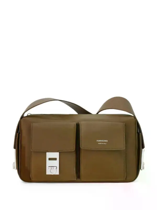 FERRAGAMO Medium Hug-buckle Messenger Bag