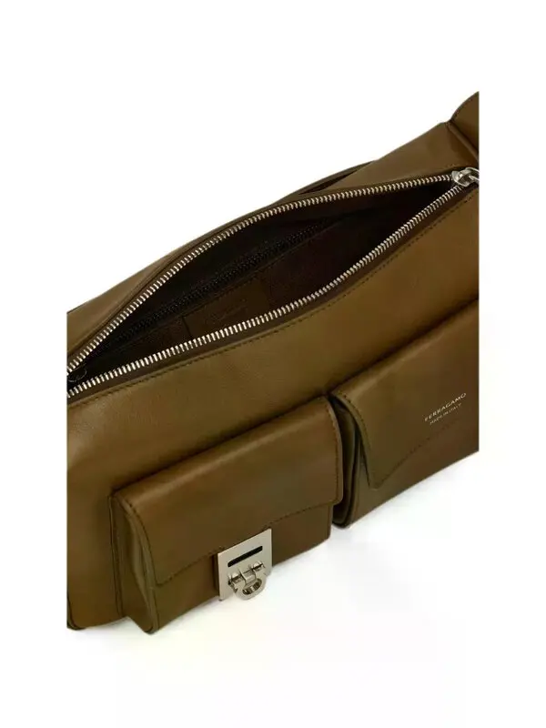 FERRAGAMO Medium Hug-buckle Messenger Bag