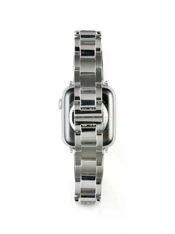 TOGA TOO Engraved-motif Link Watch Strap