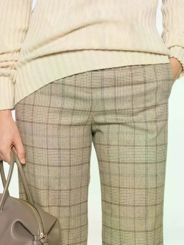 MAISON123 Layla Check-pattern Trousers
