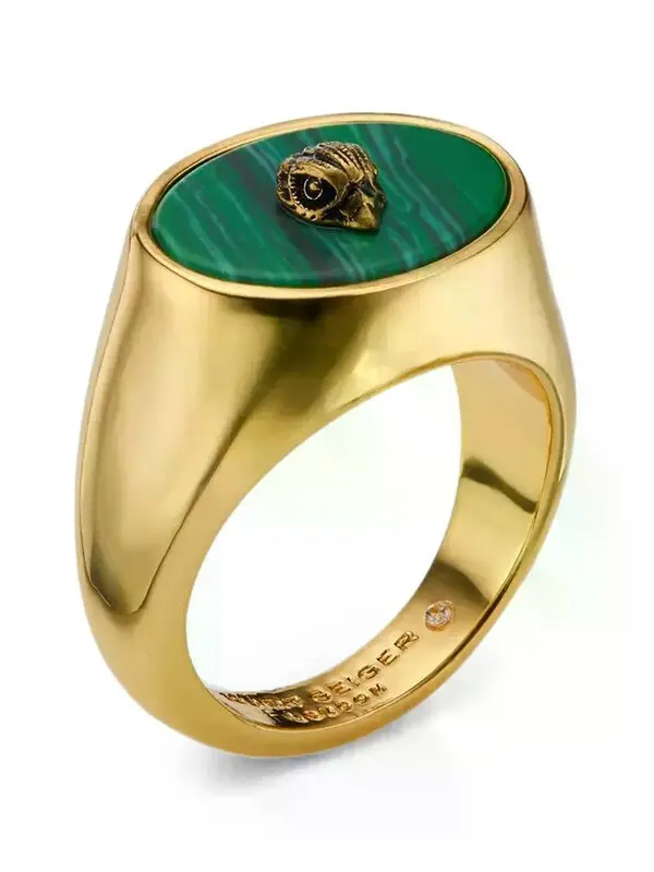 Kurt Geiger Eagle Signet Ring - Gold