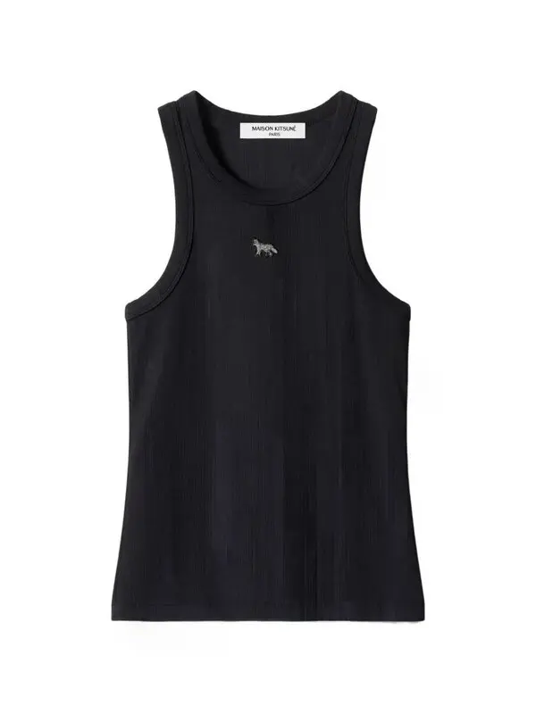 Maison Kitsuné Baby Fox Ribbed Tank Top