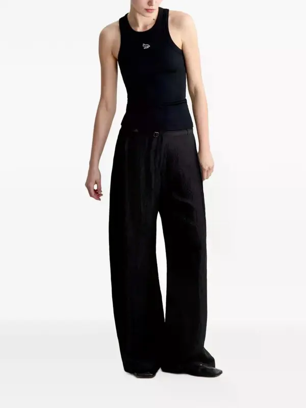 Maison Kitsuné Baby Fox Ribbed Tank Top
