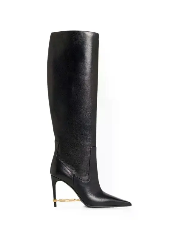 Dsquared2 Metal Bar Heeled Boots