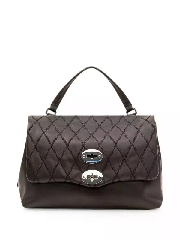 ZANELLATO Postina Trame S Tote Bag - Brown