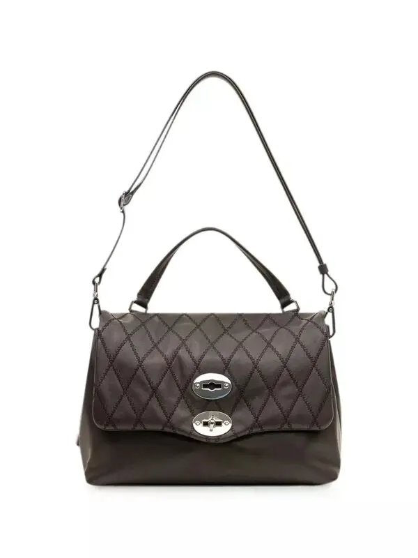 ZANELLATO Postina Trame S Tote Bag - Brown