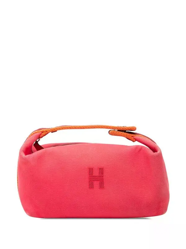 Hermès 2000-2026 Small Toile Bride A Brac Case Vanity Bag
