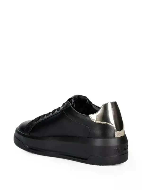 Moschino Heart Motif Logo Plaque Sneakers