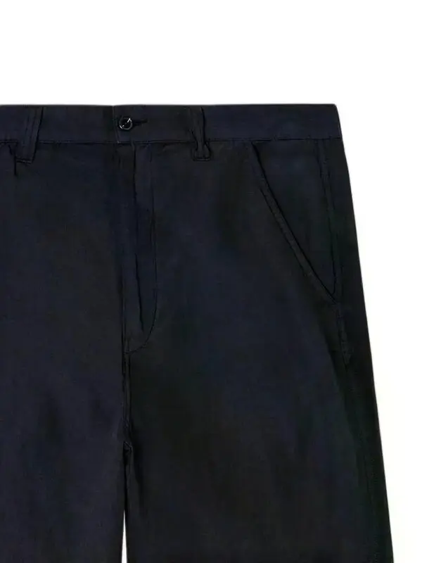 DIESEL® Bermuda Shorts In Garment-dye Linen Blend