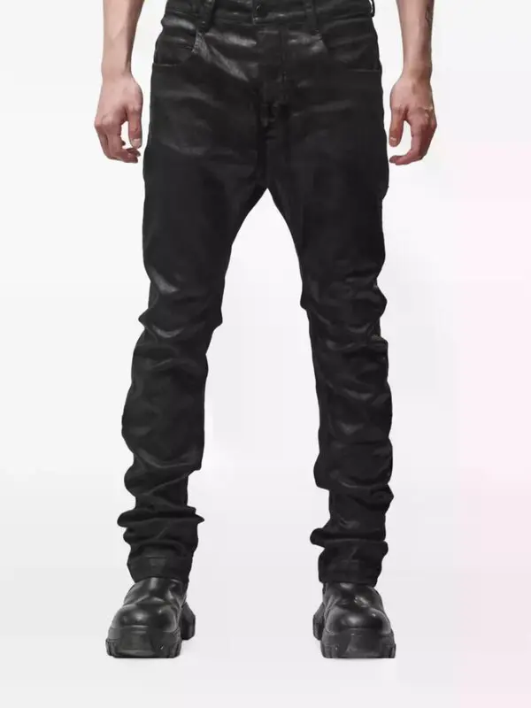 THOM KROM Slim Fit Coated Jeans