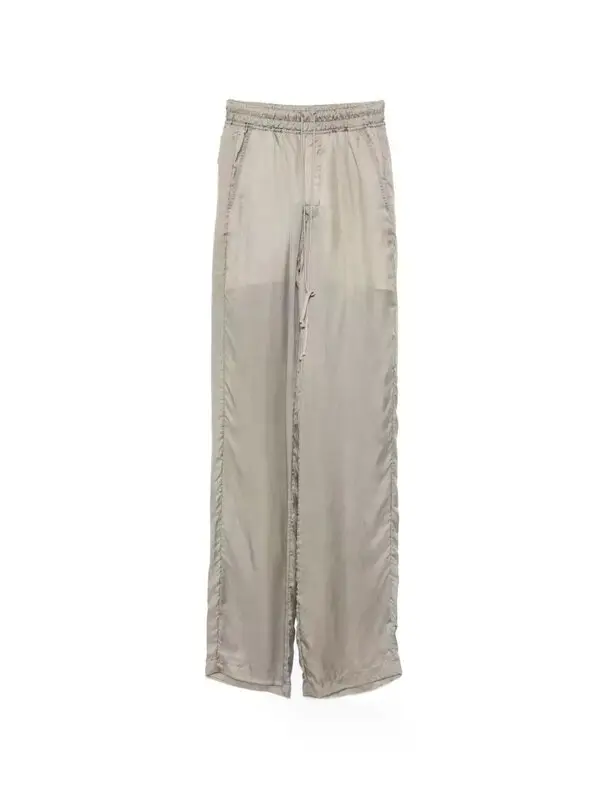 Rick Owens Drawstring Wide-leg Trousers - Grey