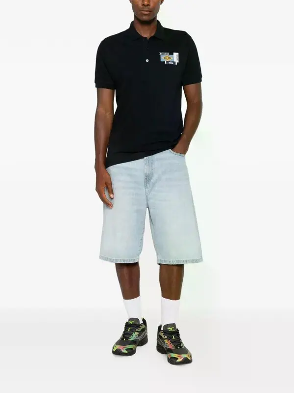 Moschino Logo-patch Polo Shirt