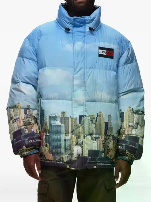 AWAKE NY X Tommy Hilfiger Reversible Puffer Jacket