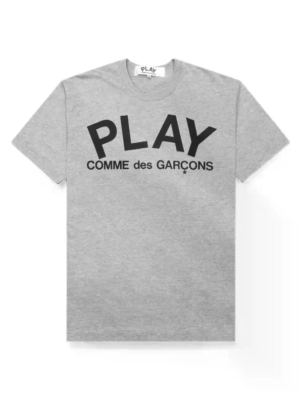 Play Comme Des Garcon Logo-print T-shirt