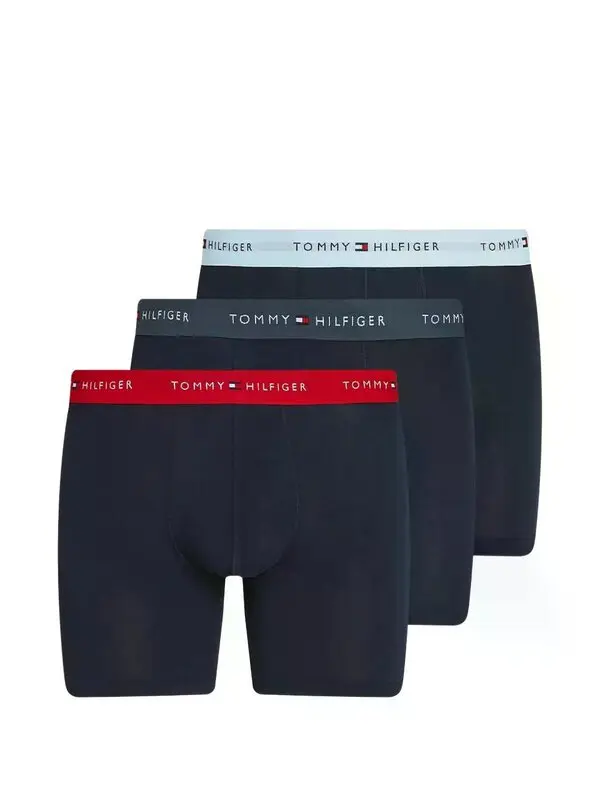 Tommy Hilfiger Logo-waistband Boxers - Blue