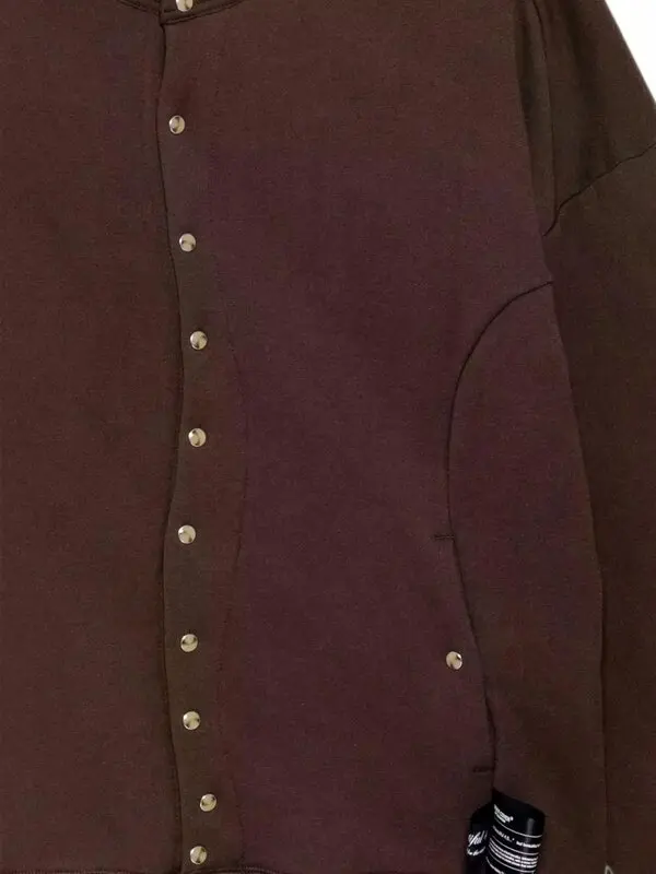 Undercover Press-stud Curved-panel Cardigan