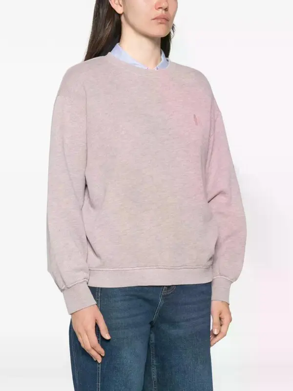 MAISON123 Lesly Logo-embroidered Sweatshirt