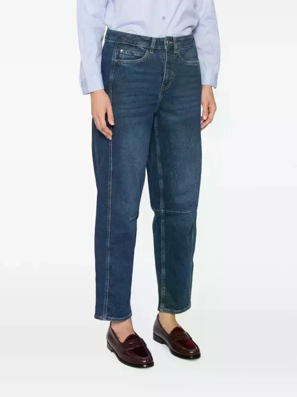 MAISON123 Robinson Panelled Straight-leg Jeans
