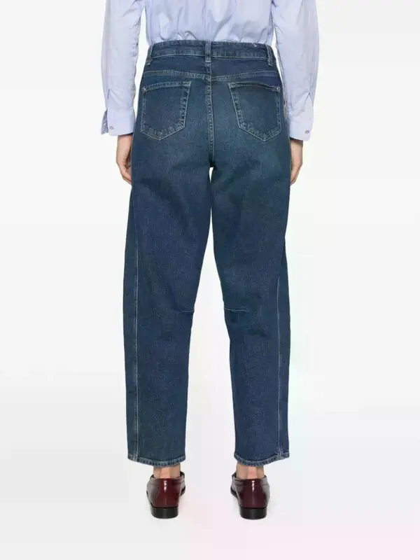 MAISON123 Robinson Panelled Straight-leg Jeans