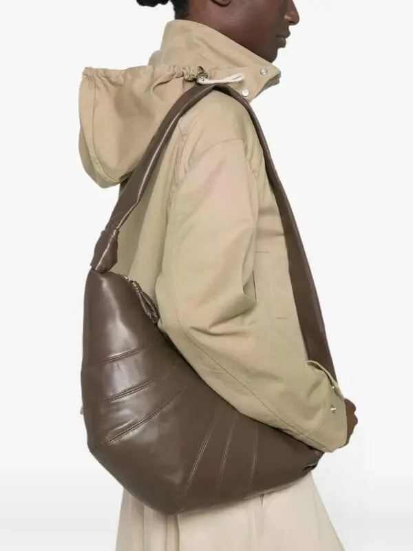 LEMAIRE Medium Croissant Bag Otter - Brown