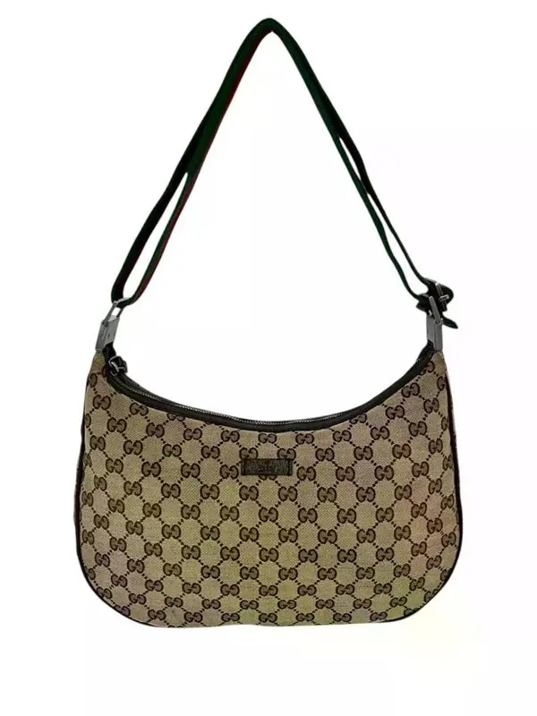 Gucci 2000-2015 Gg Canvas Web Crossbody Bag
