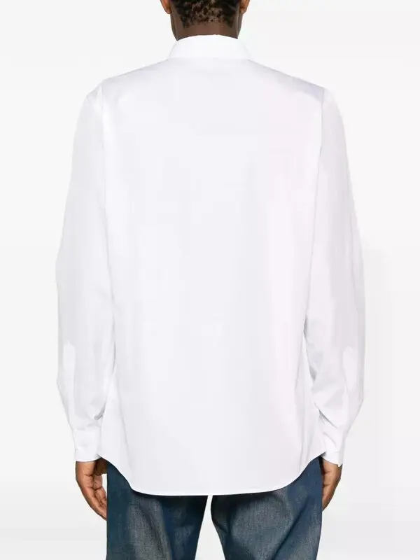 Moschino Logo-patch Button-down Shirt