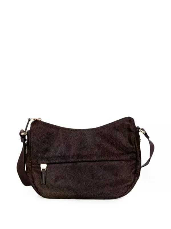 Borbonese Op-print Zip-pocket Crossbody Bag