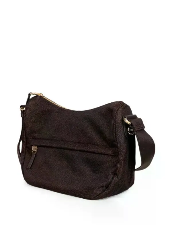 Borbonese Op-print Zip-pocket Crossbody Bag
