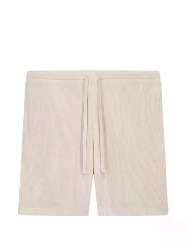 Hartford Waffle-knit Drawstring Shorts