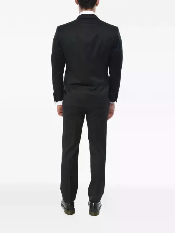 Corneliani Satin Peak-lapel Wool Suit