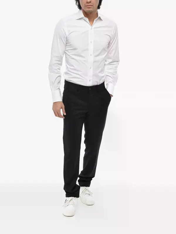Corneliani Stretch Virgin-wool Trousers