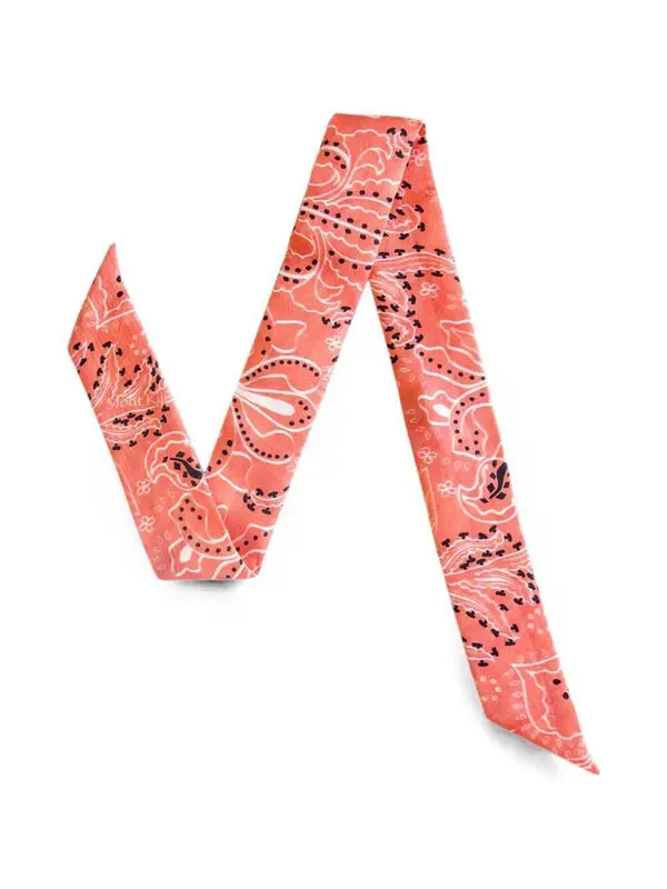 MONT KIJI Azay Silk Wristband - Orange