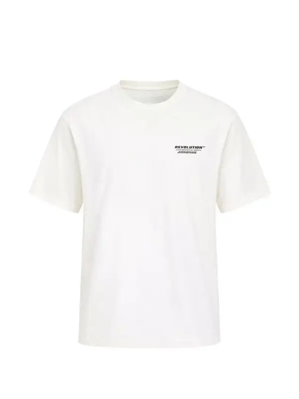 REVOLUTION NOW Graphic-print Crew-neck T-shirt
