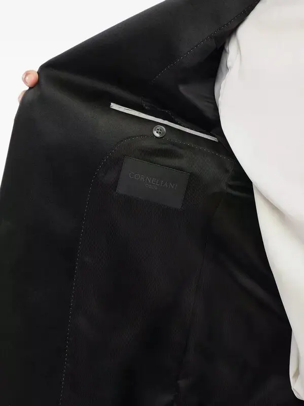 Corneliani Velvet Peak-lapel Blazer