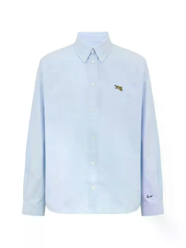 Kenzo Tiger-patch Oxford Shirt
