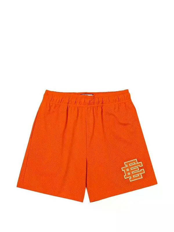 ERIC EMANUEL Basic Logo-print Mesh Shorts