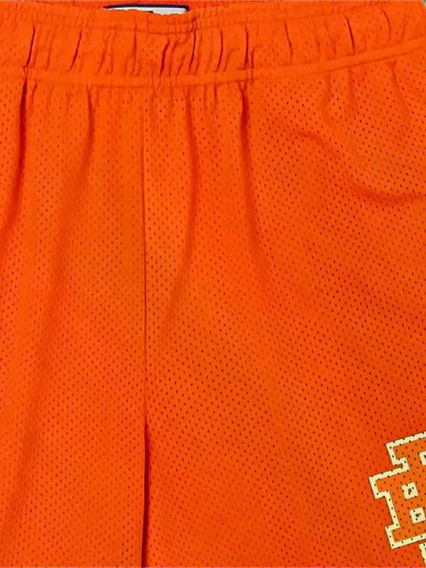 ERIC EMANUEL Basic Logo-print Mesh Shorts