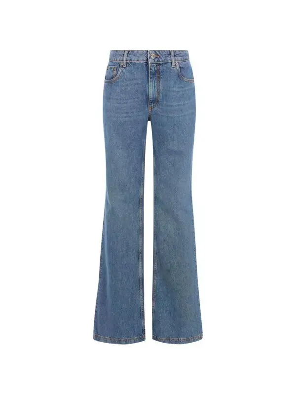 Etro Pegaso-embroidered Flared Jeans