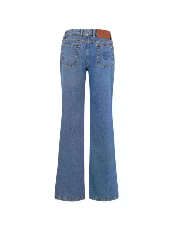 Etro Pegaso-embroidered Flared Jeans