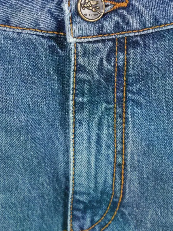 Etro Pegaso-embroidered Flared Jeans
