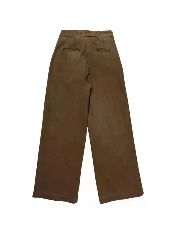 Eleventy Wide-leg Tailored Trousers