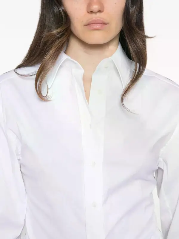 Brunello Cucinelli Puff-sleeve Button-down Shirt