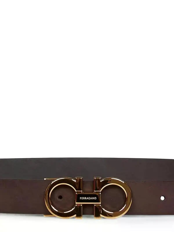 FERRAGAMO Reversible And Adjustable Gancini Belt