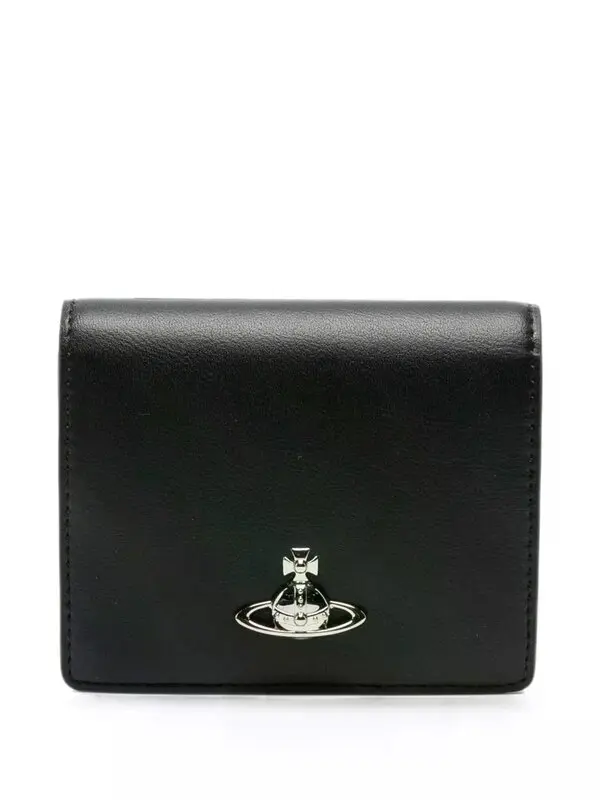 VIVIENNE WESTWOOD Orb-plaque Wallet - Black
