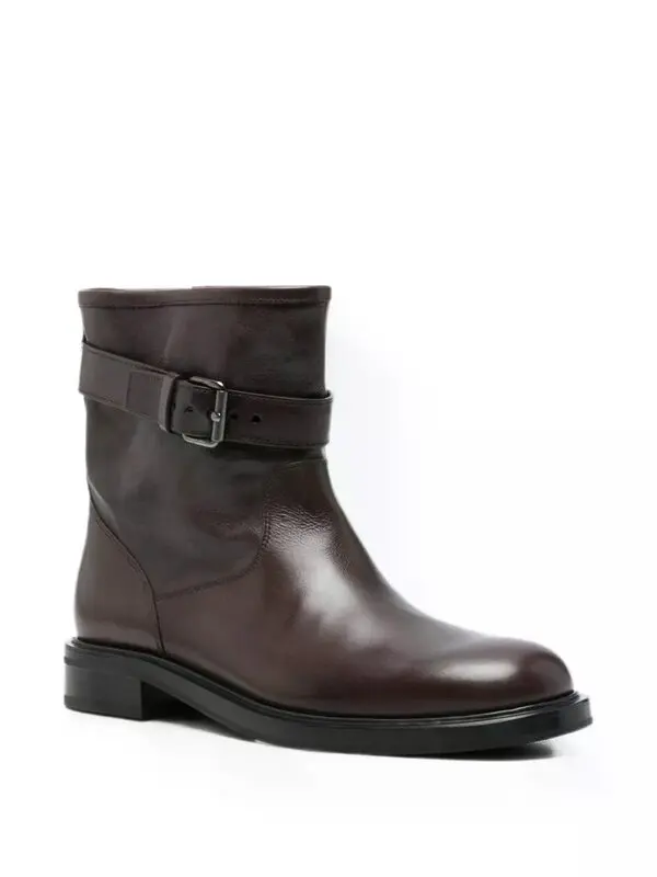 Church's Buckle-fastening Leather Ankle Boots