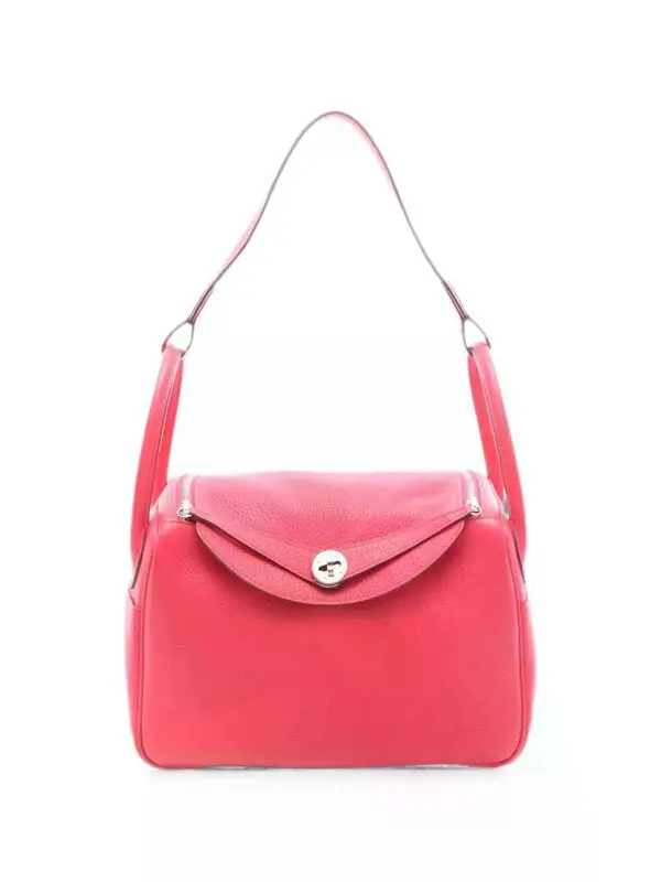 Hermès 2020 30 Lindy Shoulder Bag - Pink